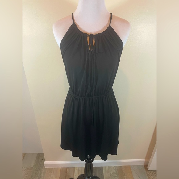 Bar III | Dresses | Bar Iii Halter Asymmetrical Drape Dress | Poshmark
